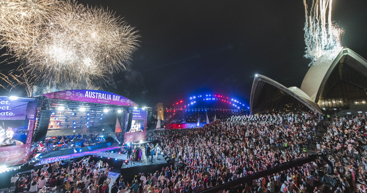 Australia Day Live at the Sydney Opera House and Circular Quay ...