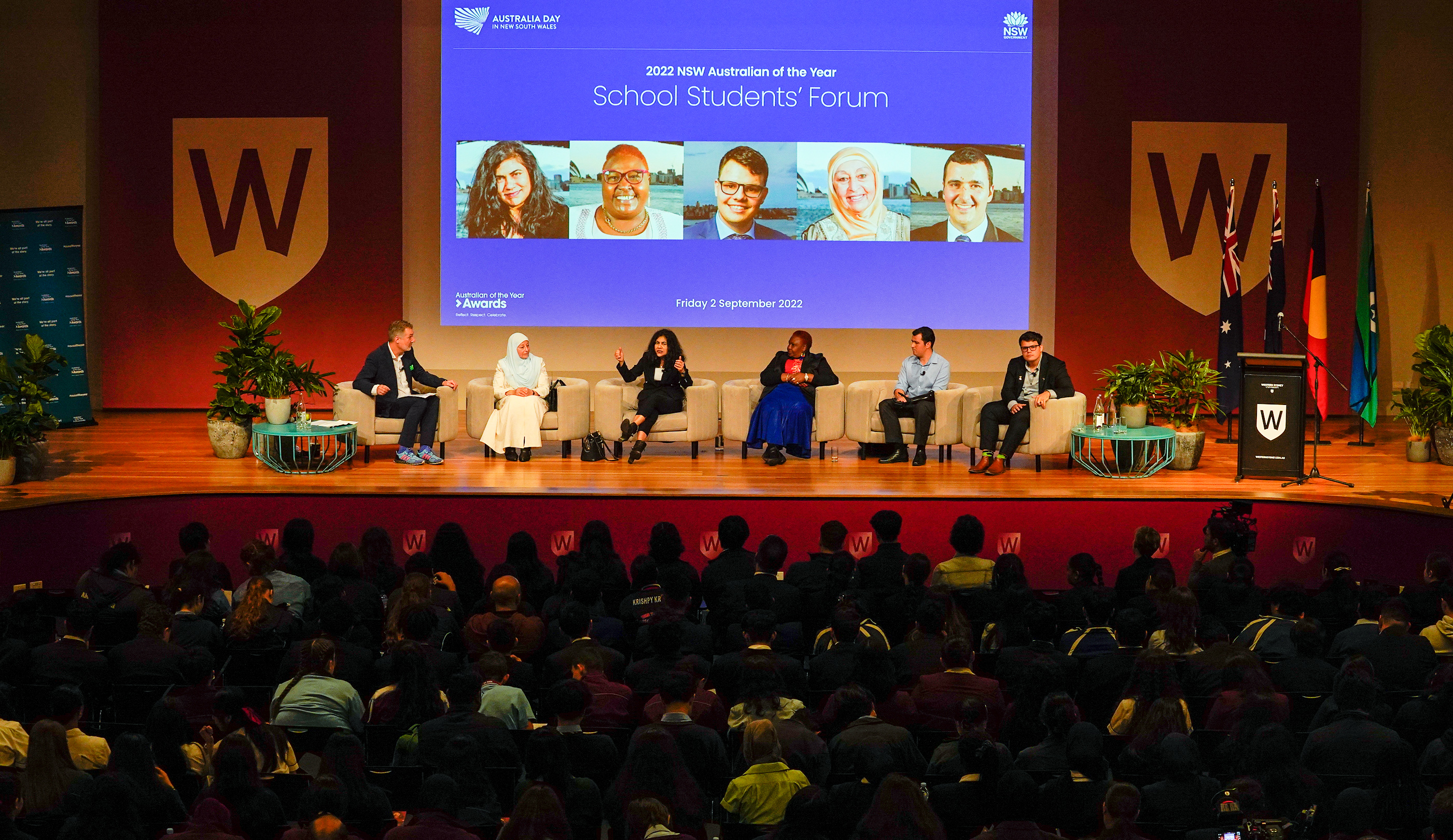 NSW Australian of the Year School Students' Forum - Australia Day in NSW